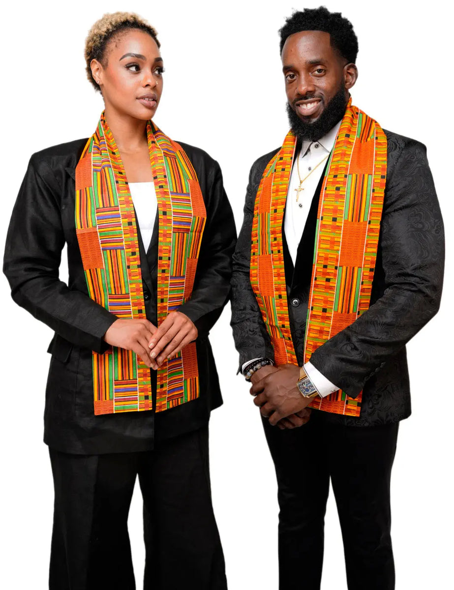 Sikadwa Kente African Print Sash-DP0795S – Dupsie's African Fashion