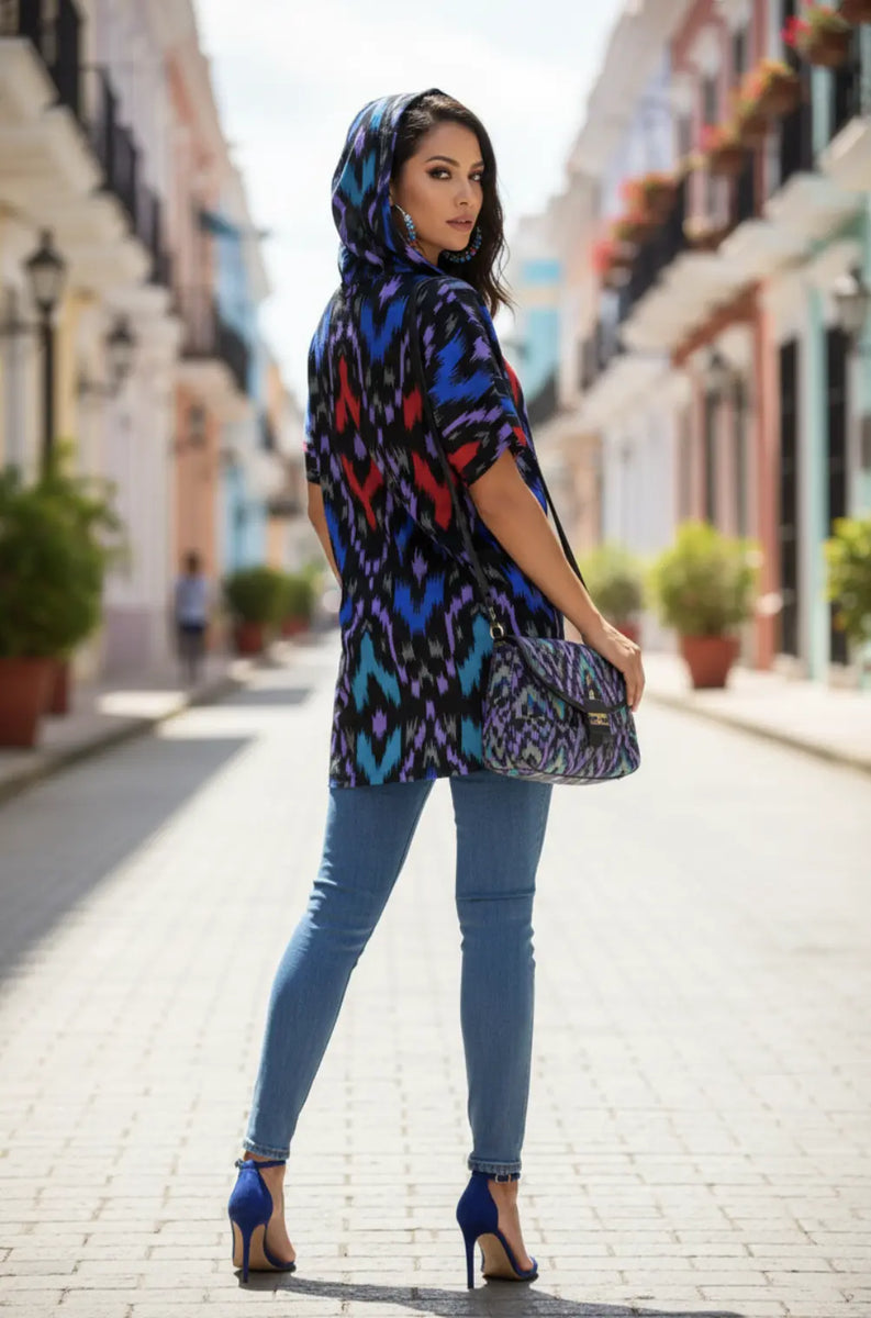 Stylish Aza African Fleece Hoodie Top - A Bold Expression of Ancestral ...