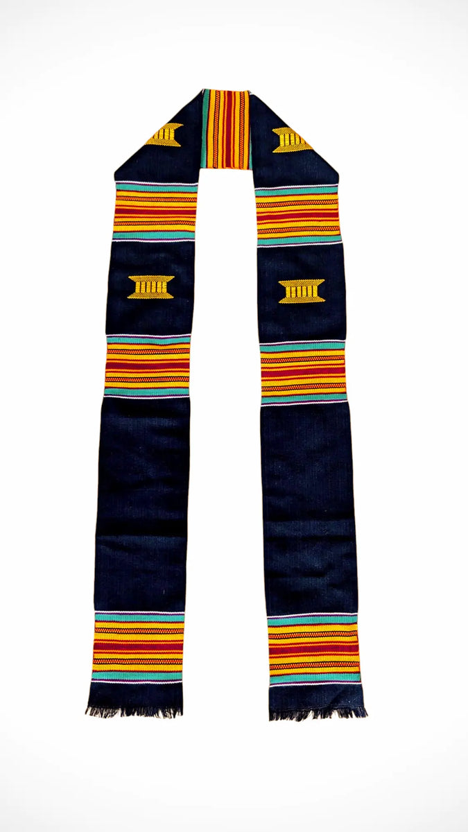 Dupsie's Asanka handwoven Kente Cloth Sash formal wear Ceremonies Grad ...