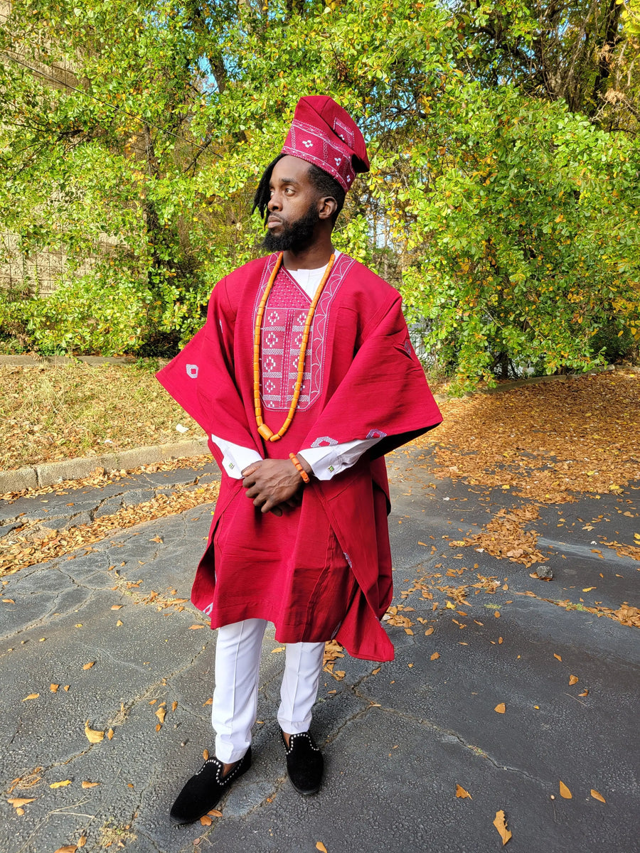 Adeboye African Aso Oke Agbada Grand boubou Robe - DPARB22 – Dupsie's ...